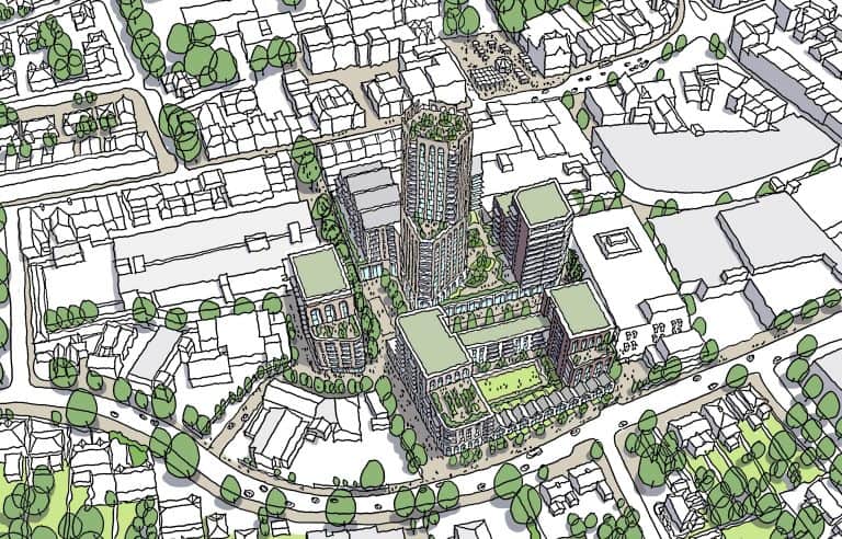 Enfield Town redevelopment includes 26-storey tower - Enfield Dispatch