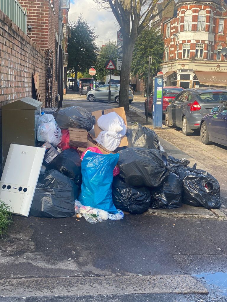 Dad blasts fly-tippers turning streets into 'dump' - Enfield Dispatch