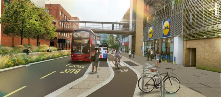 Blind charity slams new Enfield Town cycle lane designs - Enfield Dispatch