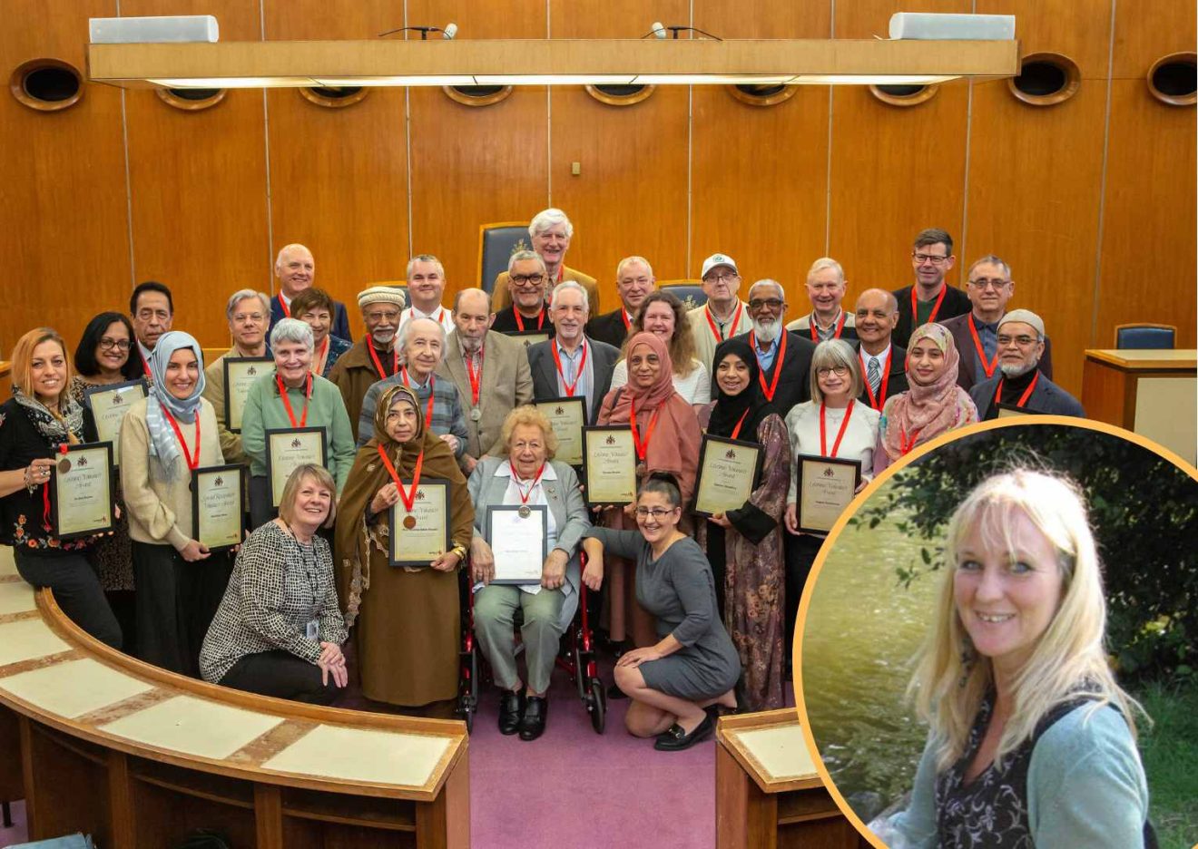 Posthumous award for green-fingered volunteer as dozens recognised at ...