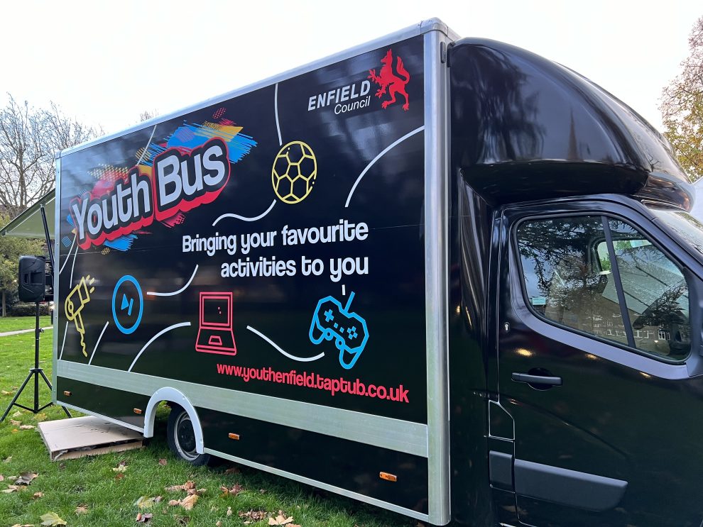 Impact of new 'youth bus' on council outreach services hailed - Enfield ...