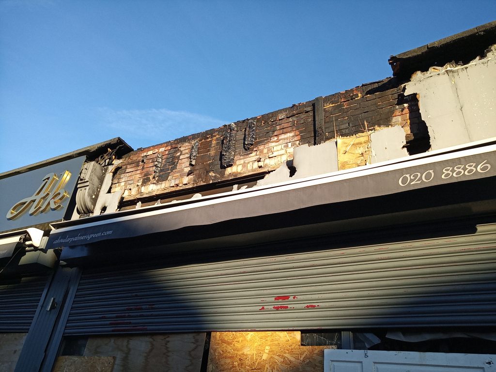 Welcome return for Turkish restaurant reopened after fire - Enfield ...