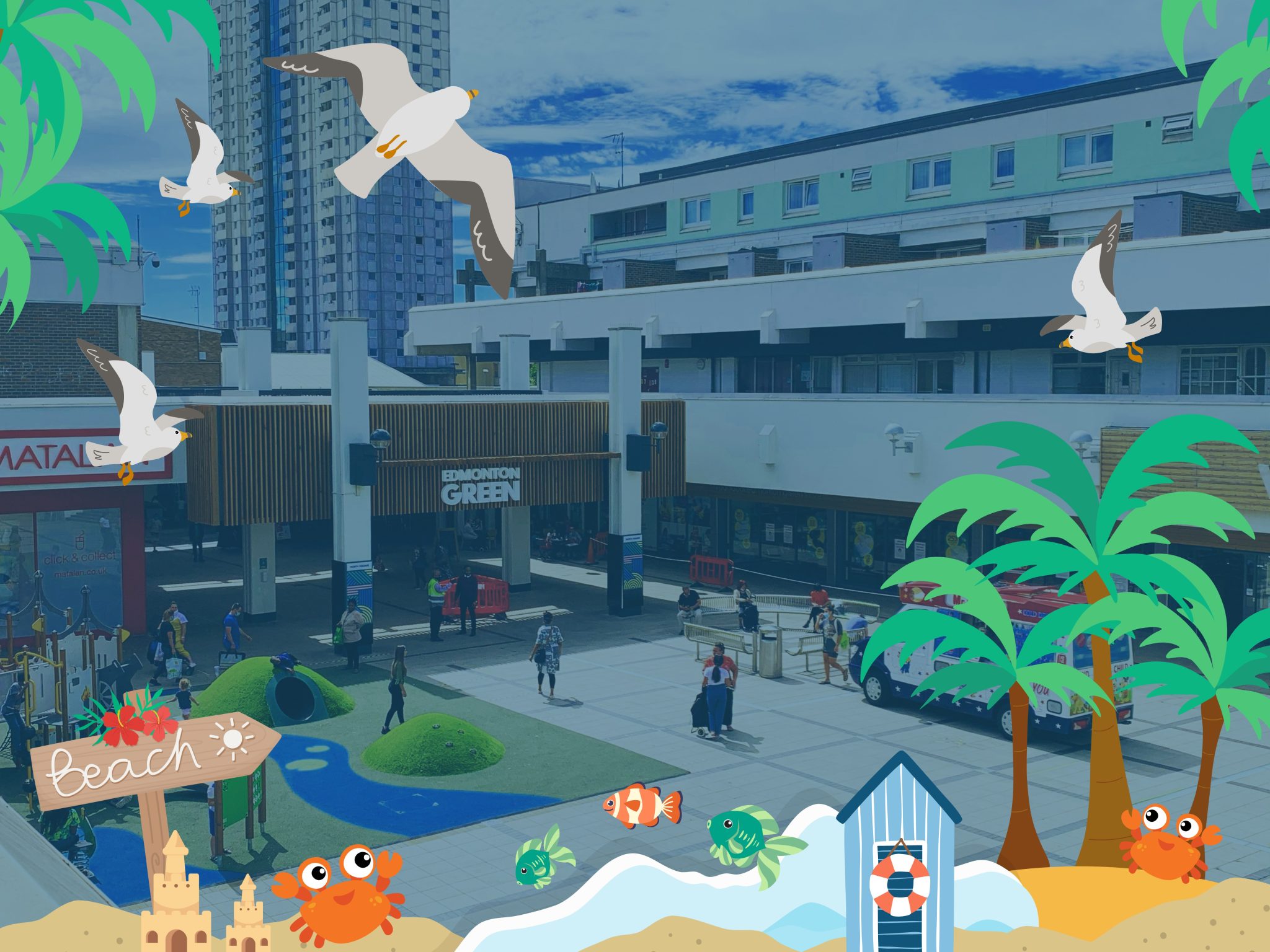 Advert: Dive into fun at Edmonton Green's sea-themed summer events ...