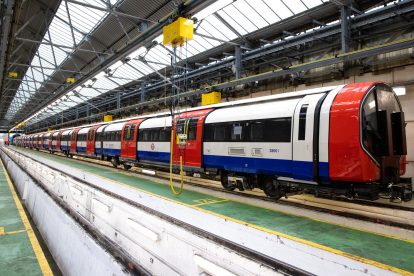 First new Piccadilly Line train arrives in London ahead of testing ...