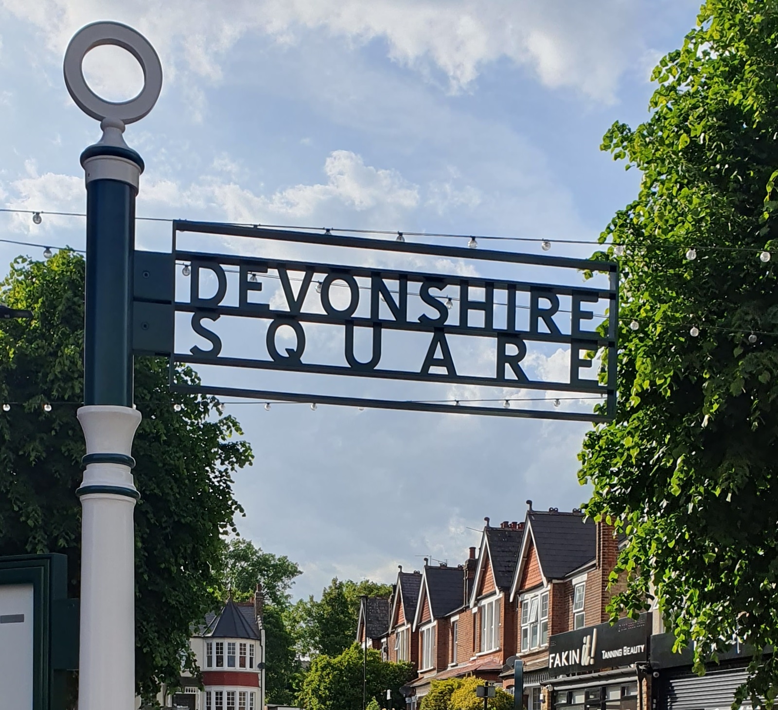 Launch event for 'striking' new public square in Palmers Green ...
