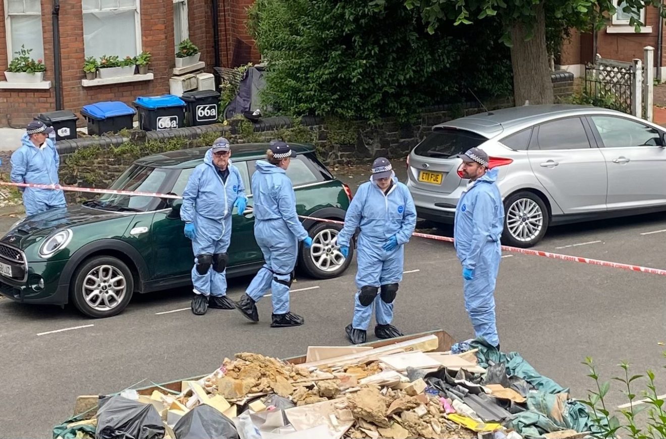 Man in 'life threatening' condition after Palmers Green crime spree ...