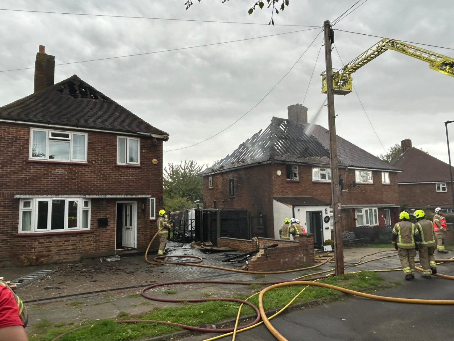 Woman escapes Palmers Green house fire - Enfield Dispatch
